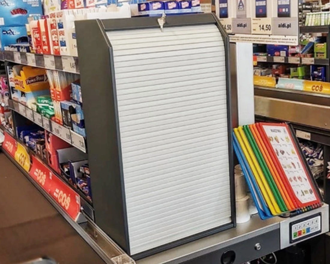 Lockable Under Counter Cigarette Cabinet-Cigarette Security Cabinet ...